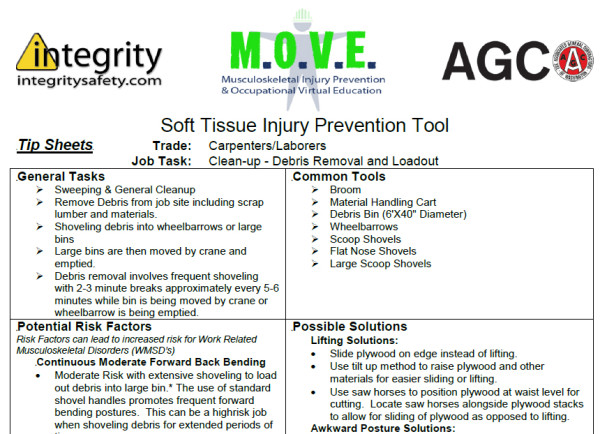 Tip Sheets – MOVE